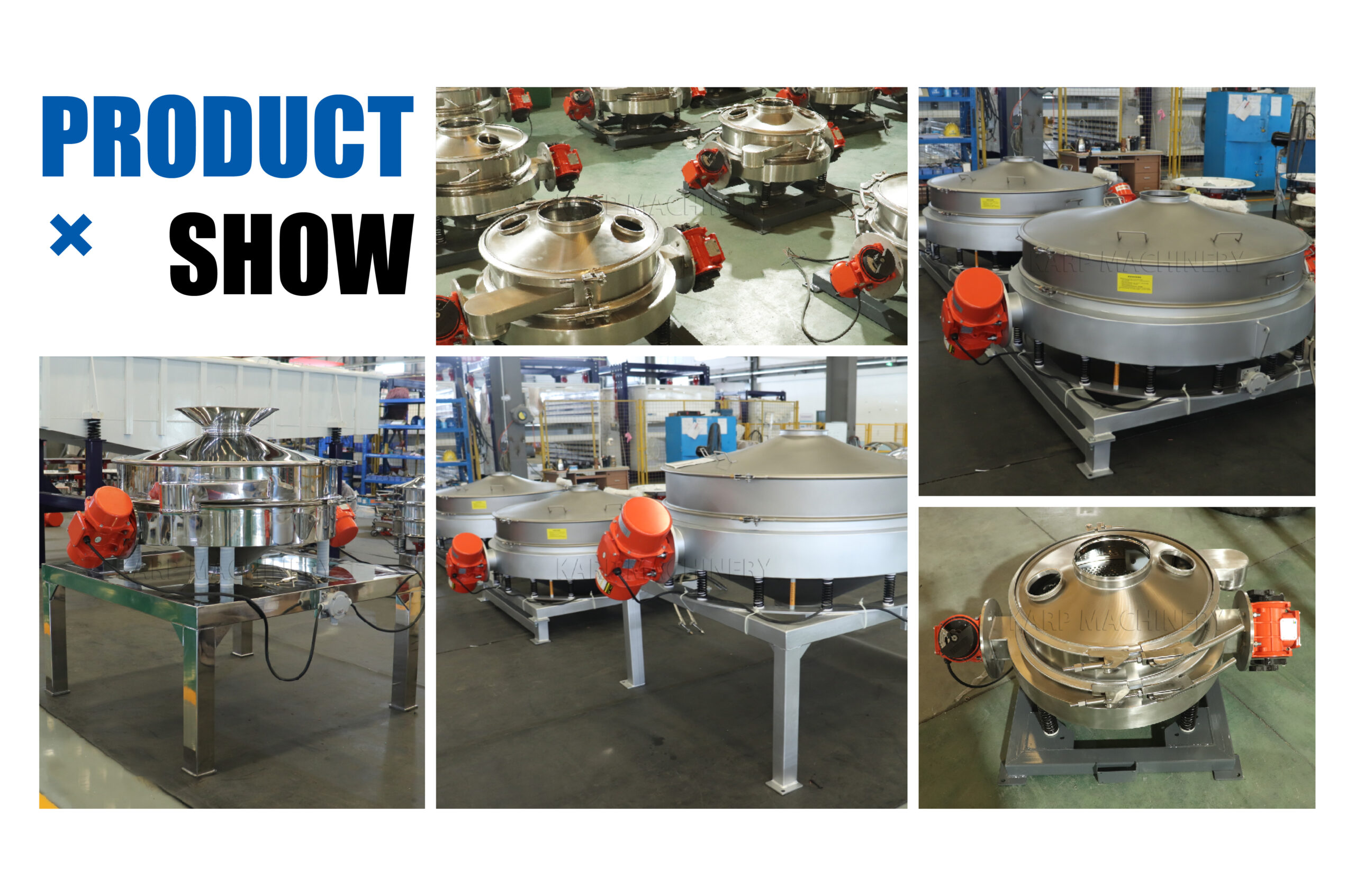 Direct discharge safety vibrating sieve - Xinxiang KARP Machinery ...