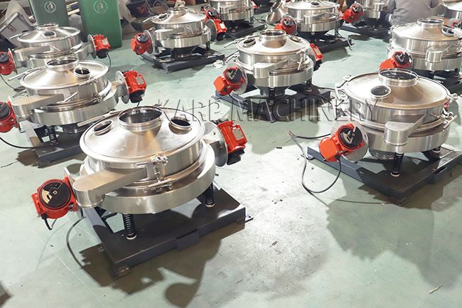 25 sets in-line discharge vibrating screen