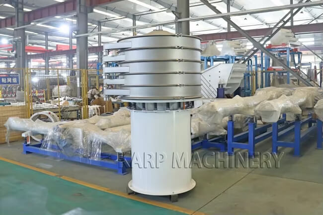 Difference between tumbler screen and rotary vibrating screens ...