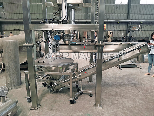 Big Bag Unloading Station Exported to France - Xinxiang KARP Machinery ...